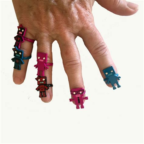 Robot Rings Art Of Toys