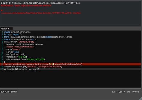 Compute Rtx Lidar Point Cloud Node Isaac Sim Nvidia Developer Forums