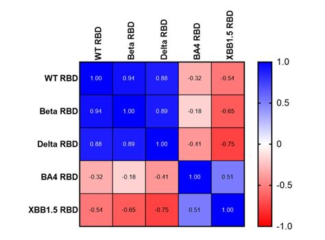 Non Parametric Rank Matrix Of Five Variant Rbd Vaccines Based On