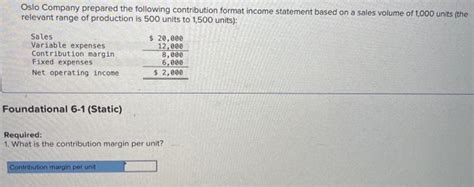 Solved Using The Degree Of Operating Leverage What Is Chegg