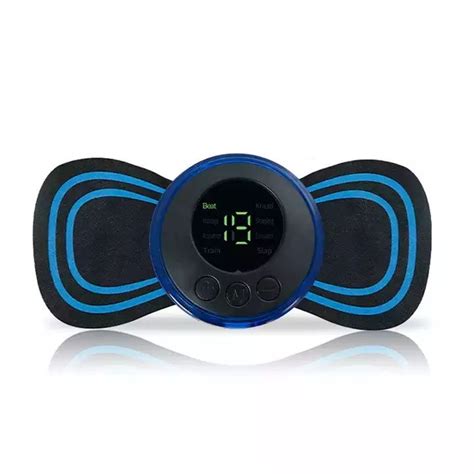 Portable Ems Mini Electric Neck Back Body Massager Cervical Electric