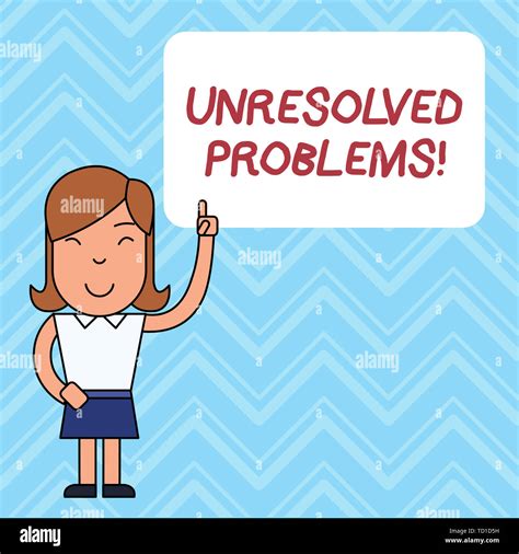 Word Writing Text Unresolved Problems Business Photo Showcasing Those