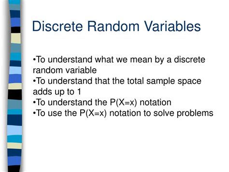 Ppt Discrete Random Variables Powerpoint Presentation Free Download
