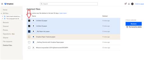 Recover Deleted Dropbox Files In 2023 [versioning And Rewind]