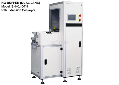 Xl Pcb Buffer Conveyor Plc Control Dual Lane Ng Buffer With Extension