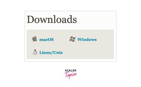 Git Installation Scaler Topics
