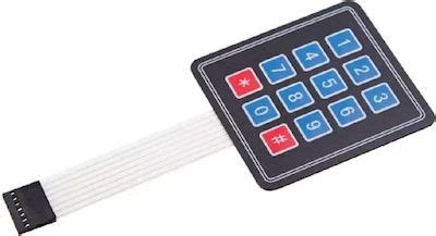 3x4 Matrix Keypad για Arduino Skroutz gr