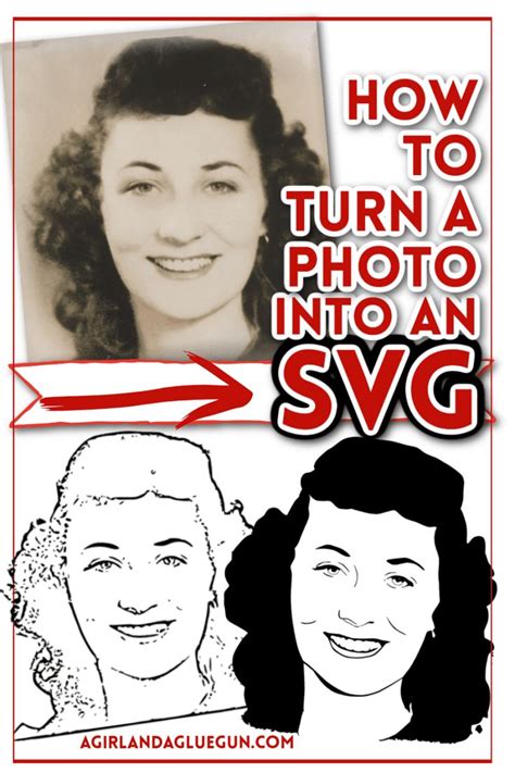 How To Turn A Picture Into An Svg Photo To Line Drawing Make Pictures Cricut Tutorials