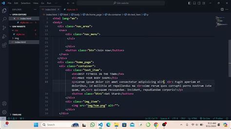 Creat A Home Page Htmlcssprojects Webdesignprojects Youtube