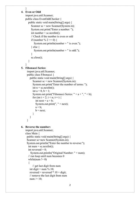 Simple Java Program For Beginner With Easy Methodpdf