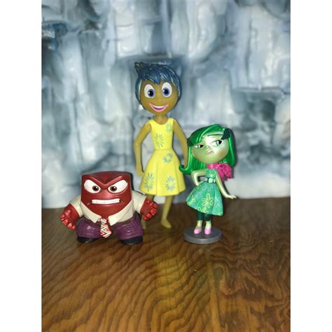 Inside Out Joy Anger Disgust Set Disney Pixar Shopee Philippines