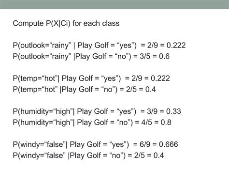 Naive Bayesian Classification Pptx