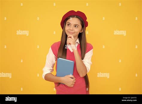 Learning French Thoughtful Teenage Student Tween And Youth Education