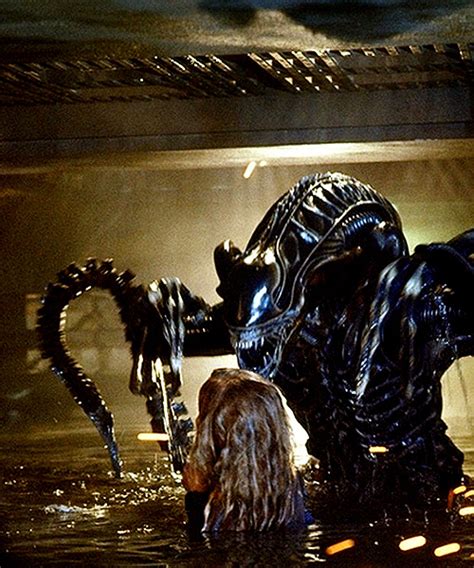 Aliens And Predators Xenomorph Confronts Newt In Aliens Via Kaktak