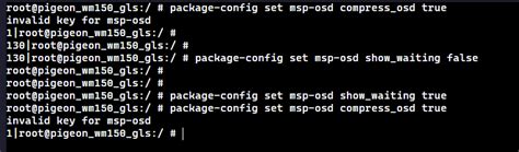 cannot enable msp compression · issue 85 · fpv wtf msp osd · github