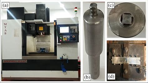 Experimental Setup A Cnc Milling Machine B And C Fssw Tool And D Fixture Download