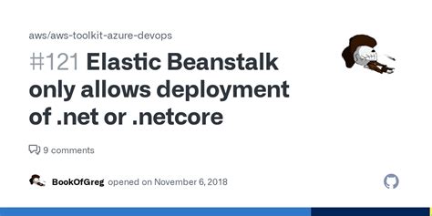 Elastic Beanstalk Only Allows Deployment Of Net Or Netcore Issue