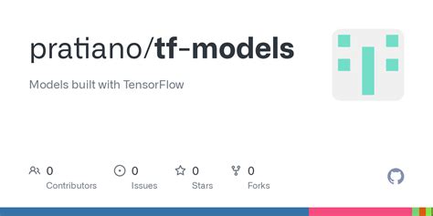 GitHub Pratiano Tf Models Models Built With TensorFlow