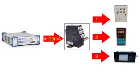 4 20ma Input Output Signal Isolation Module Analog Signal Transmitter Isolator Din Rail Mounting