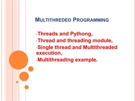 Multithreading By Rj Ppt