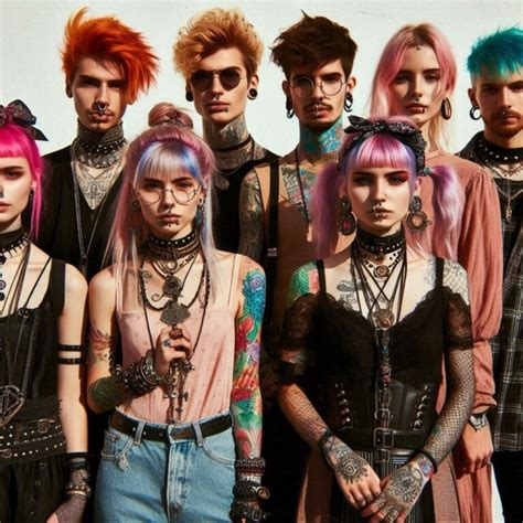 Alternative Fashion Embracing Individuality And Self Expression