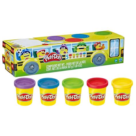 0017310 Play Doh Set 5 Und