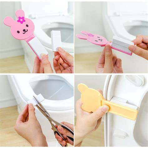 Badu Bg Карикатура Повдигач на капака на тоалетната Повдигаща се дръжка Анти мръсен санитарен