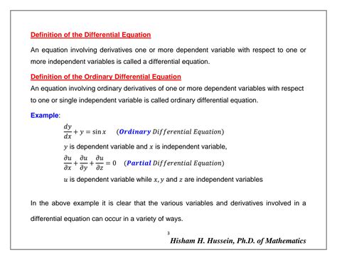 Solution Lecture 1 Introduction To Ordinary Differential Equations V2