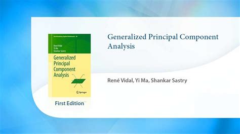 Generalized Principal Component Analysis - YouTube