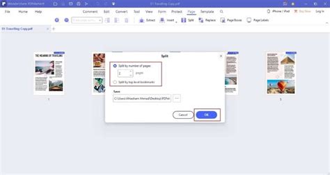 How To Split A Word Document Into Multiple PDFs
