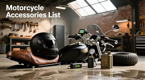 Chrome Motorcycle Accessories Guide What To Look For In 2024