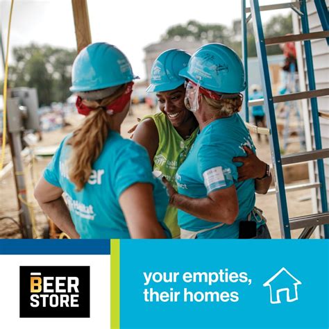 Beer Store Accepting Empties In September In Support Of Habitat For
