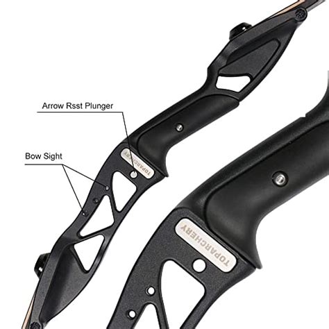 Huntingdoor 56 Takedown Recurve Bow Set Adults Longbow Kit 30 50 Lbs
