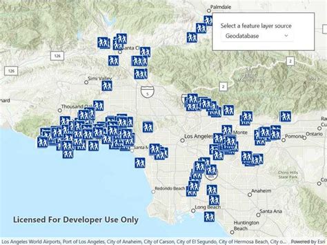 Display Feature Layers ArcGIS Maps SDK For NET Esri Developer