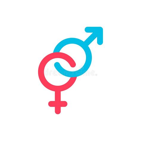 Gender Female Flat Outline Icon Stock Vector Illustration Of Abstract