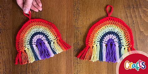 Rainbow Crochet Pattern Twinkl Crafts Twinkl