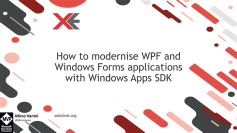 How To Modernise Wpf And Windows Forms Applications With Windows Apps