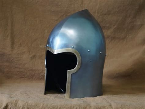 Bascinet Barbute Scotland Xiv Xv A D True History Shop Armour