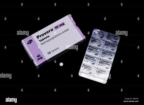 Provera Medroxyprogesterone Acetate 10mg Pills With Packet Blister
