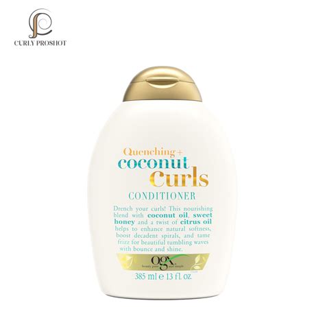 قیمت و خرید نرم کننده داخل حمام موهای فر اوجی ایکس Ogx Quenching Coconut Curls Curl Defining