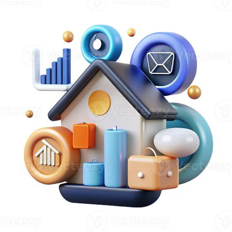 Extraordinary Artistic Smart Home Data Analytics Icon Cutout For