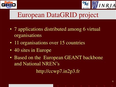 Ppt Grid Networking In Eu Datagrid Powerpoint Presentation Free