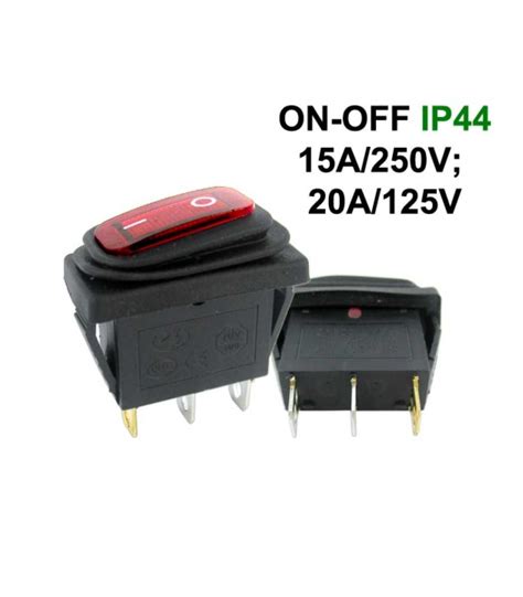 ON OFF Waterproof Switch QY A VACQY