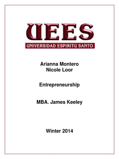 Gem Assignment Safricaandecuadorfinal Pdf Entrepreneurship Unemployment