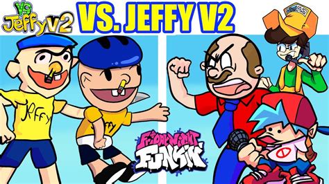 Friday Night Funkin V S Jeffy V2 Full Week 1 2 [fnf Mods] Youtube