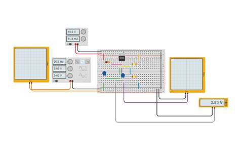 Circuit Design Amplifier Tinkercad