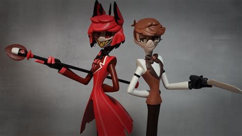 How To Make Alastor Figure Air Dry Clay 해즈빈호텔 알래스터 지점토 피규어 Youtube