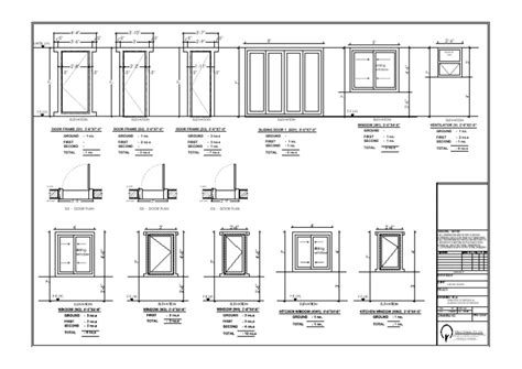 Architectural Door Schedule Howard Sneed Architecture And Design