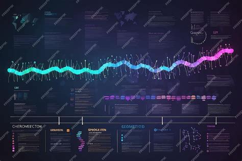 Premium Photo Dna Test Infographic Genome Sequence Map Chromosome Architecture And Genetic