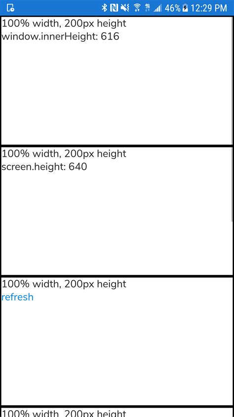 C Android Web View Not Sizing Properly On Rotate Using Xamarin